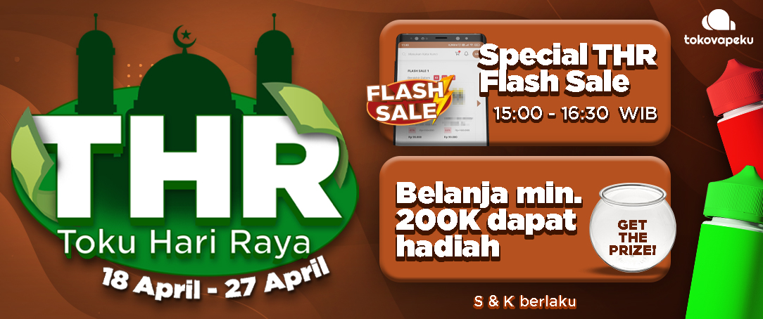 PROMO THR (TOKU HARI RAYA) - Blog Tokovapeku